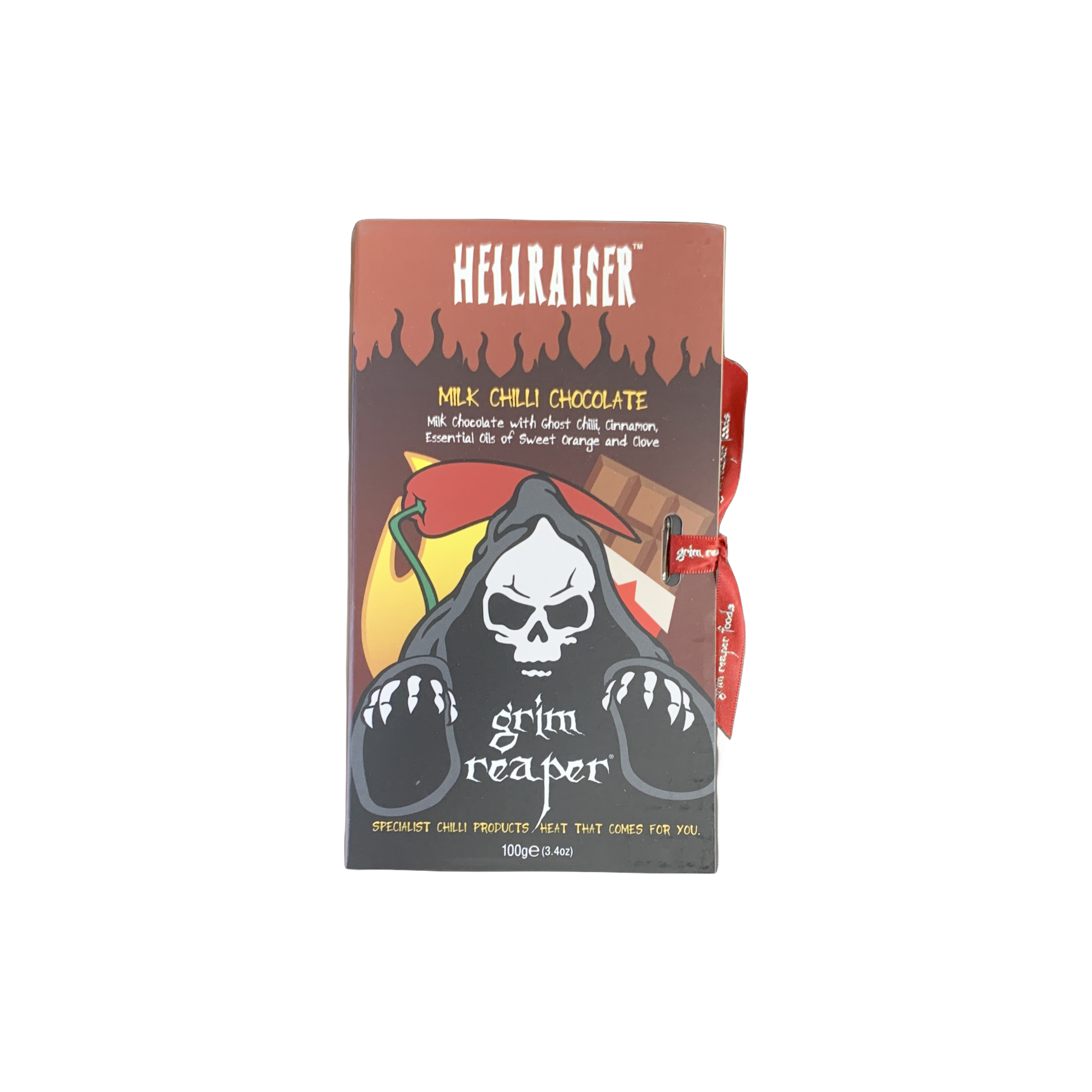 Grim Reaper - Hellraiser - Milk Chilli Chocolate – Dorset Chilli Shop